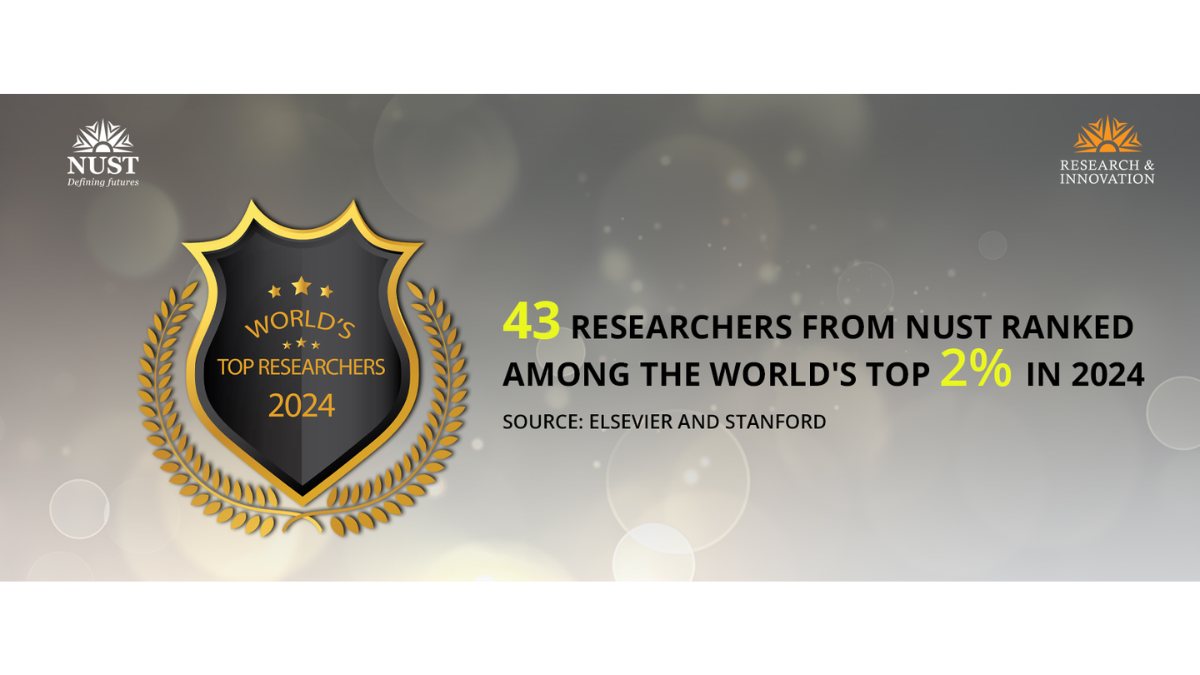 43 NUST researchers ranked among world’s top 2% scientists - Research ...